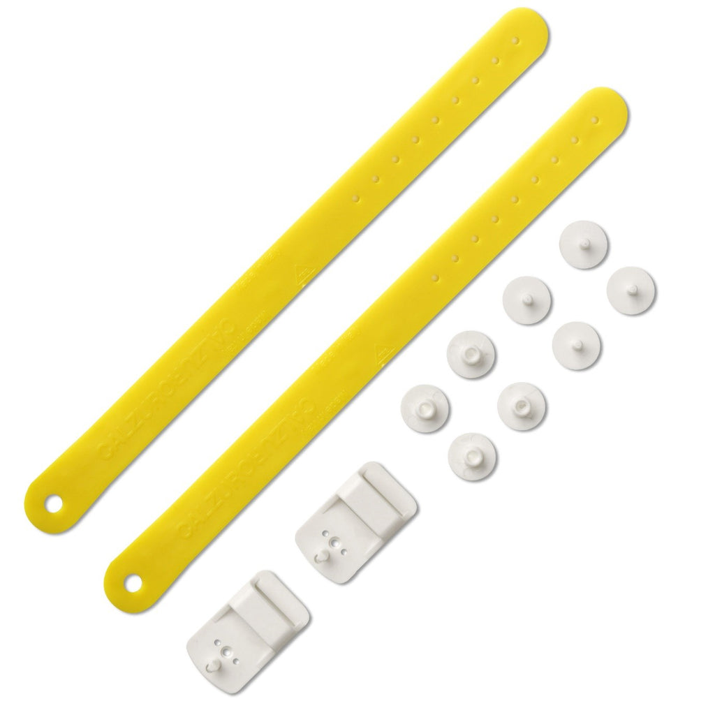 Heel Straps Kit for Calzuro Classic Clogs - Yellow – Calzuro Canada